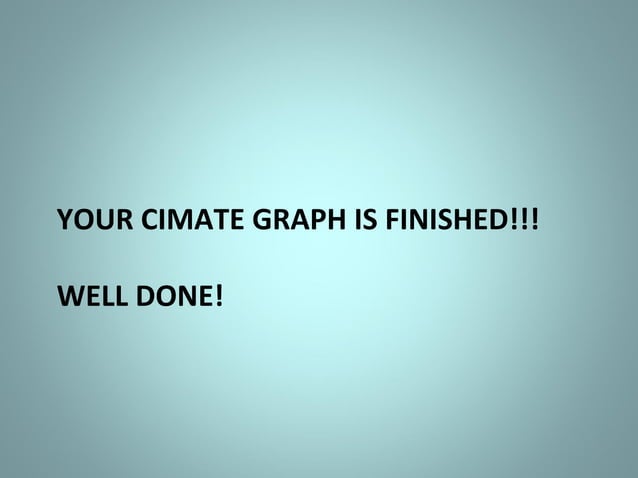How to create a climate graph | PPT