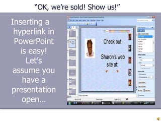 How To Create a Hyperlink in Microsoft Office PowerPoint | PPT