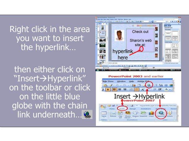 How To Create a Hyperlink in Microsoft Office PowerPoint | PPT