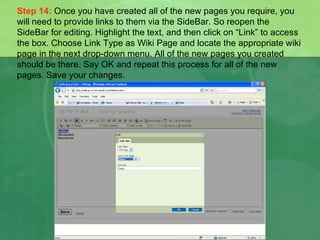 How To Create A Wiki | PPT