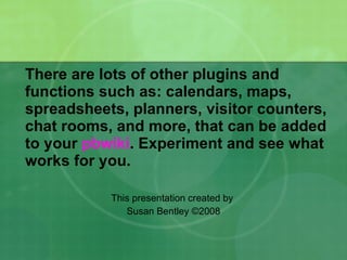 How To Create A Wiki Using Pbwiki2 | PPT