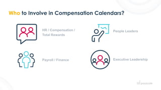 Webinar - How to Create and Maintain a Practical Compensation Calendar ...