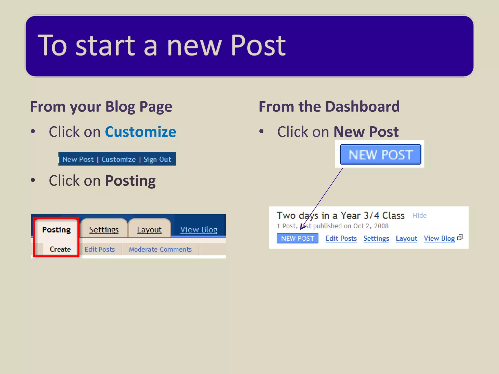 How To Create Blogs | PPT