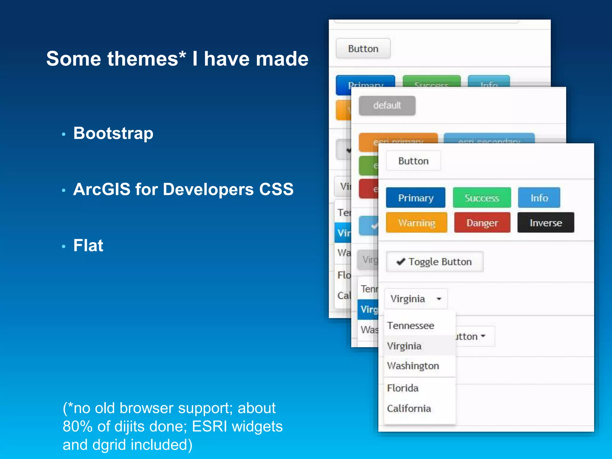How to create your own Dojo theme