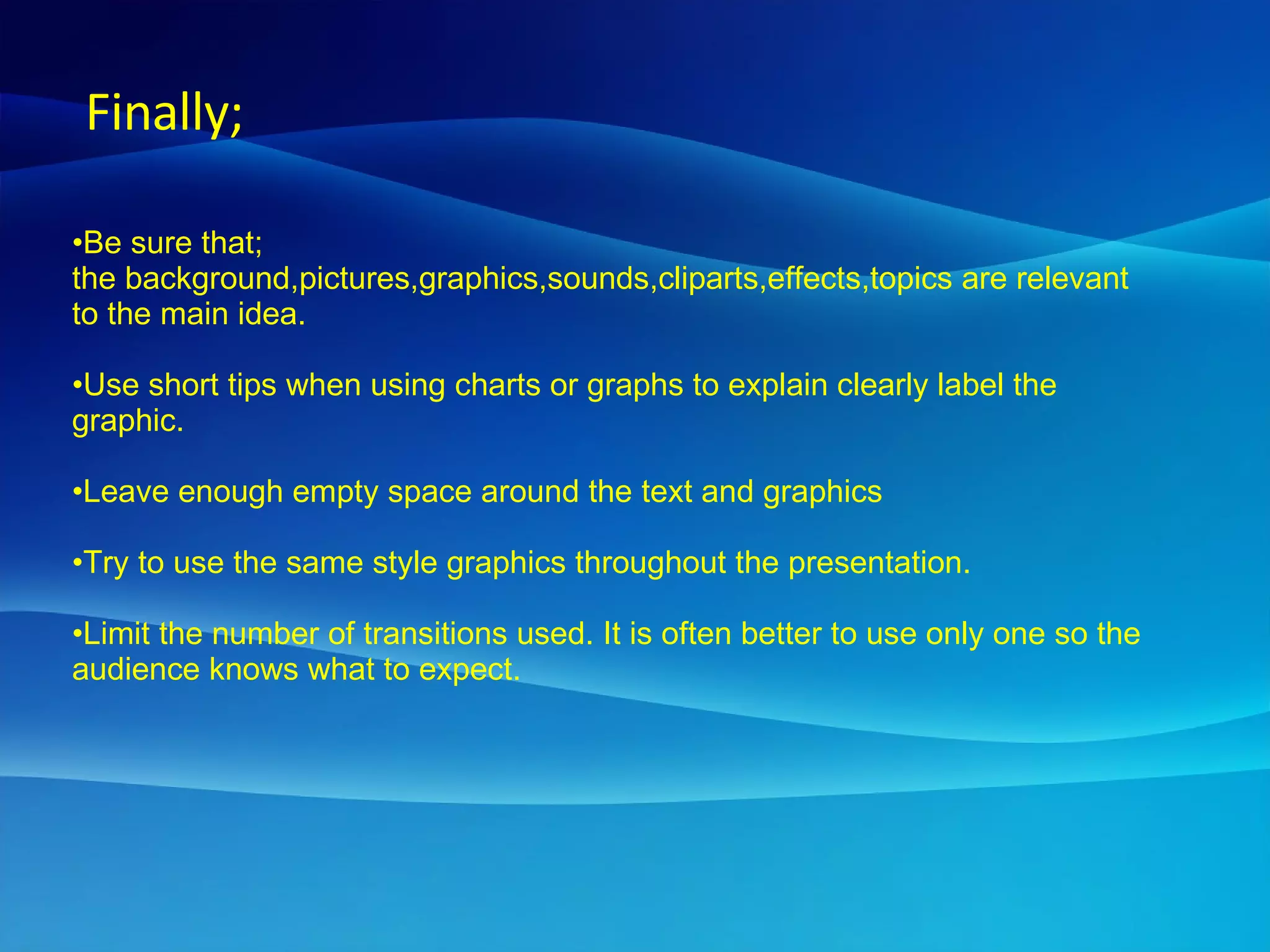 How To Create Effective Visuals | PPT