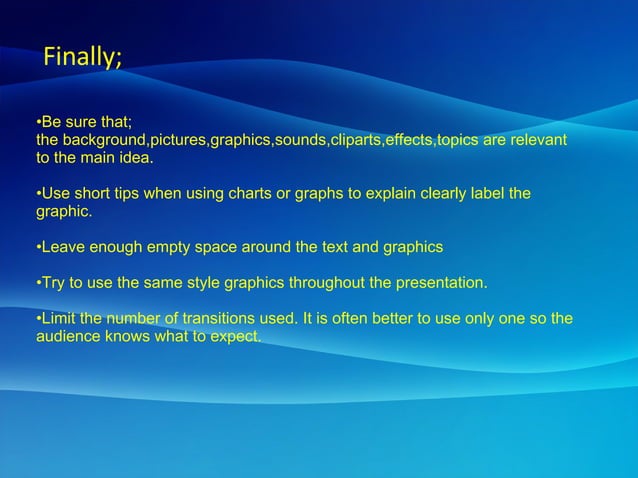 How To Create Effective Visuals | PPT