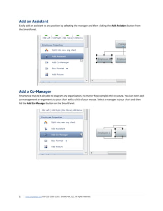 How to Create Org Charts with SmartDraw | PDF
