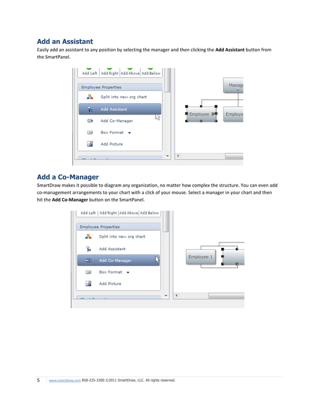 How to Create Org Charts with SmartDraw | PDF | Photo Editing Software | Computer Software and ...