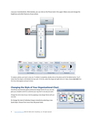 How to Create Org Charts with SmartDraw | PDF