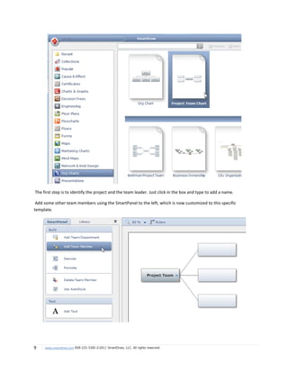 How to Create Org Charts with SmartDraw | PDF