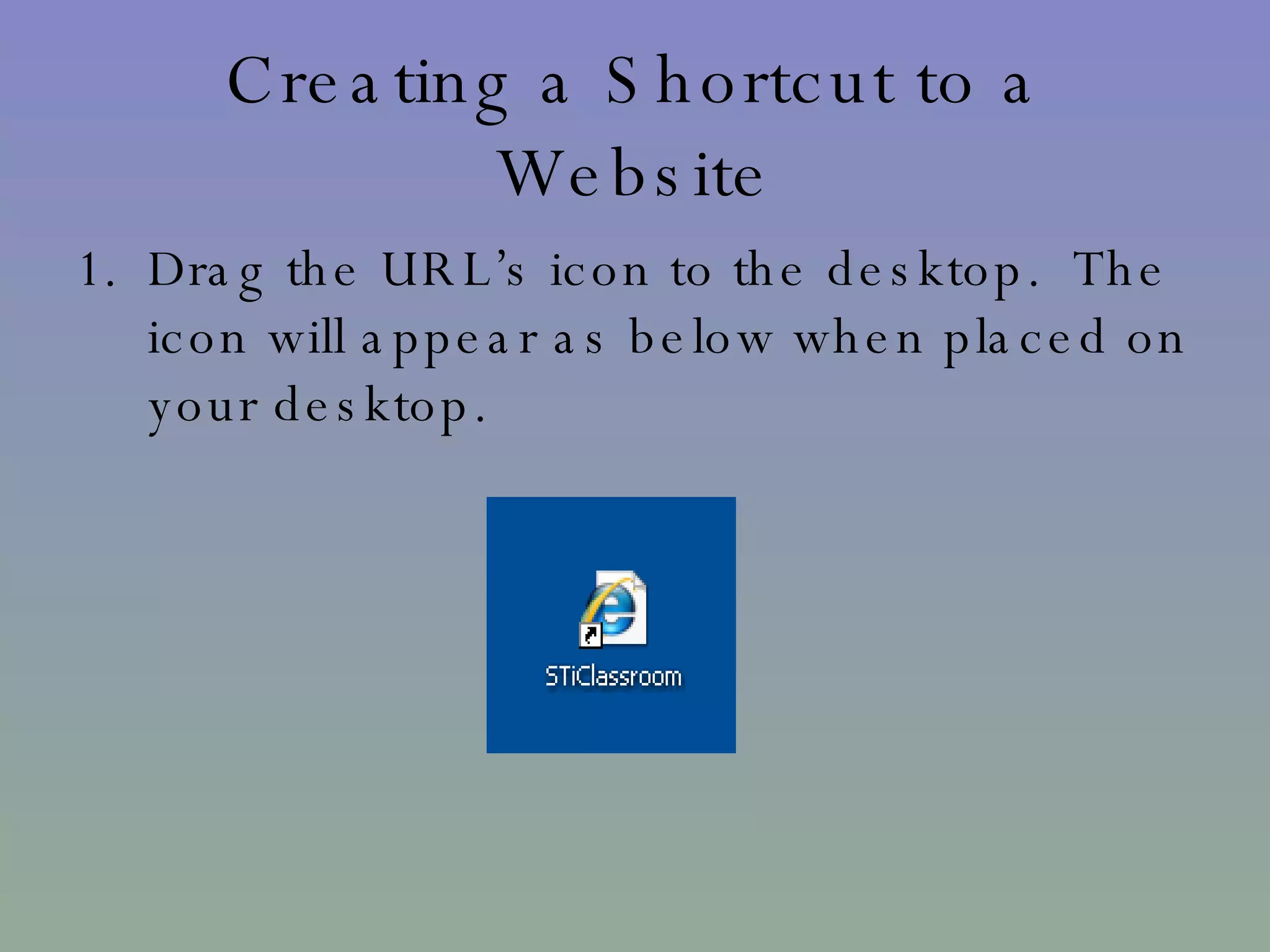 How To Create Shortcuts | PPS