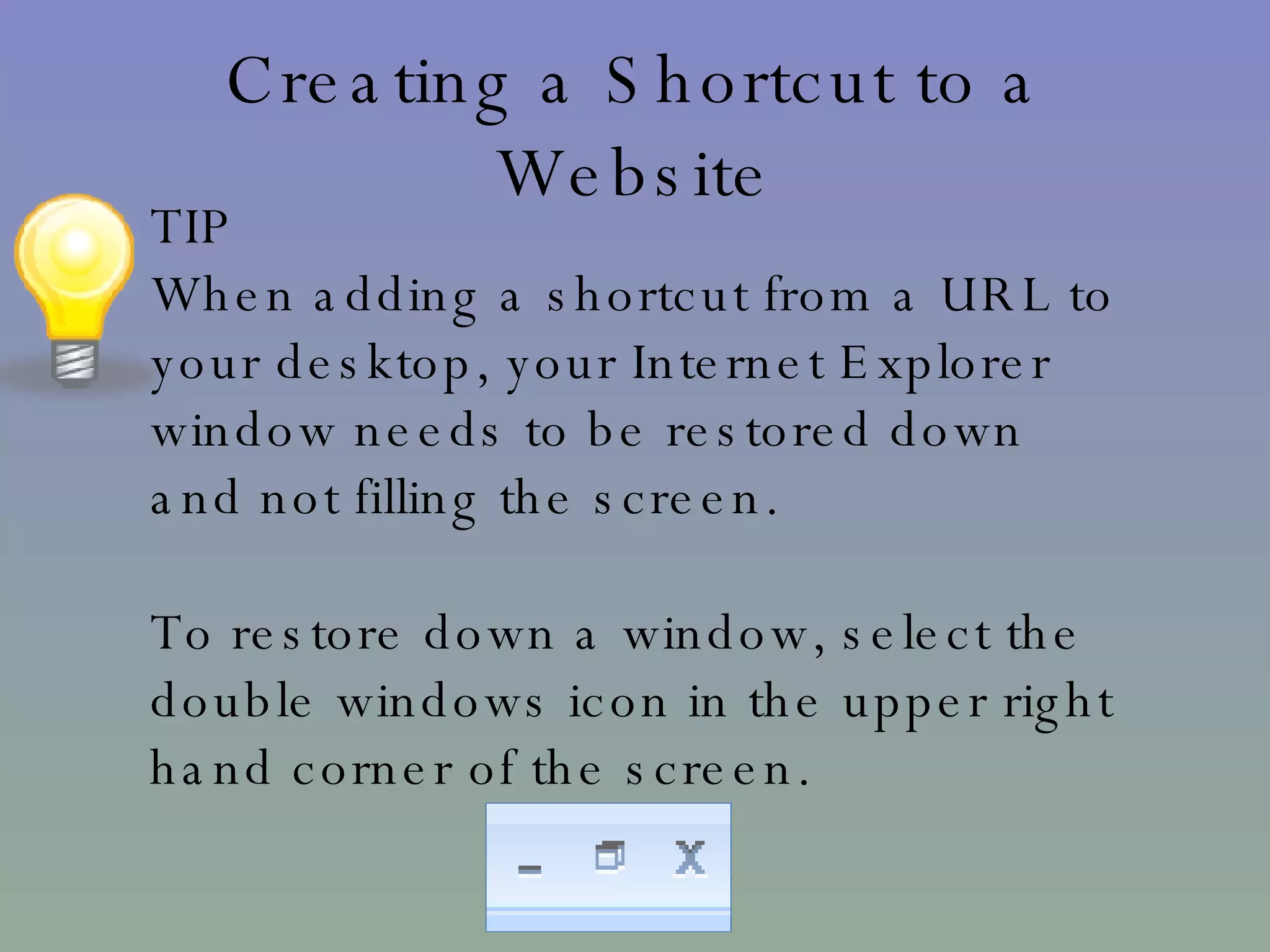 How To Create Shortcuts | PPS