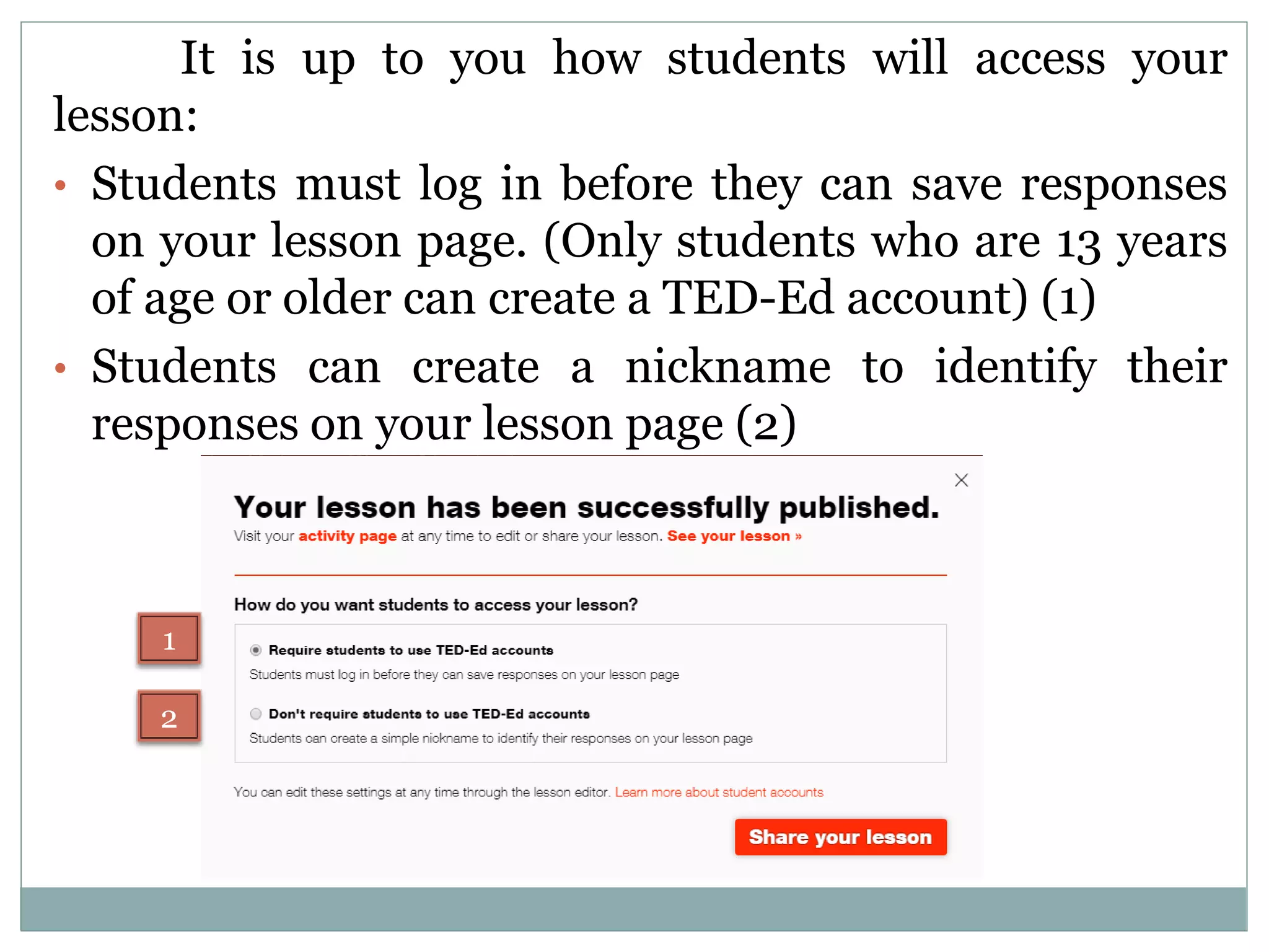 How to create TED-Ed lessons | PPTX