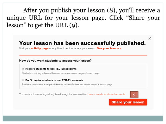 How to create TED-Ed lessons | PPT