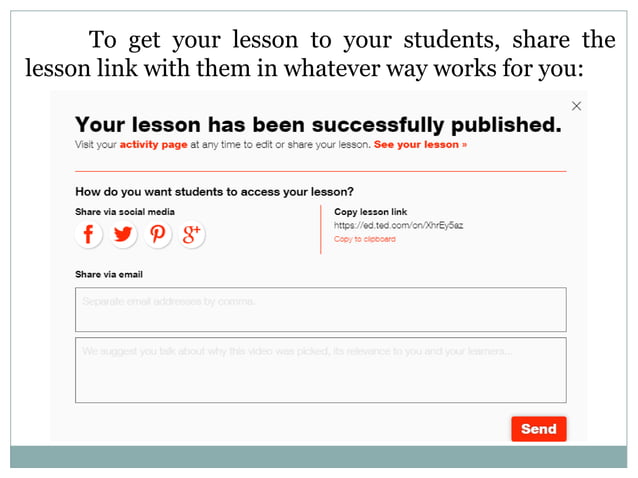How to create TED-Ed lessons | PPT