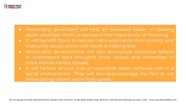 How to Deal with Compulsive Talker? | PPT