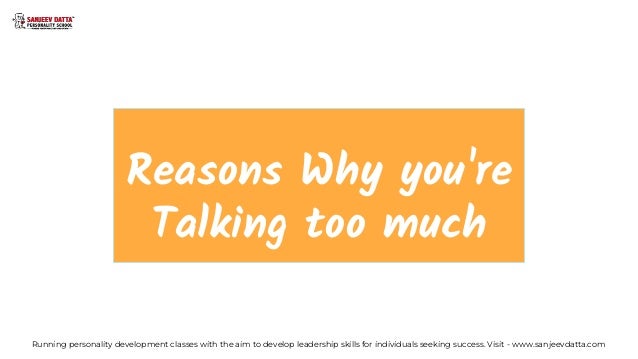 How to Deal with Compulsive Talker? | PPT