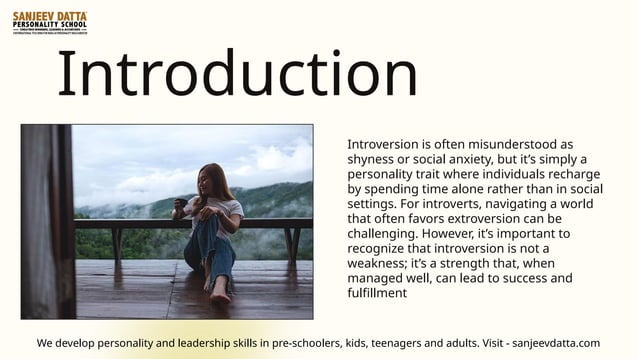 How to Deal with Introverism for Career? | PPT