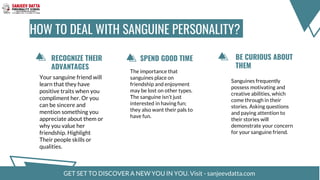 How Do You Deal With A Sanguine Personality? | PPTX