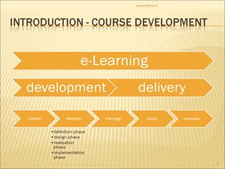 How to design a moodle course: the storyboard exercise | PPT