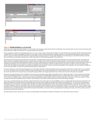 How to-design-a-parametric-bookcase | PDF | Woodworking | Arts and Crafts