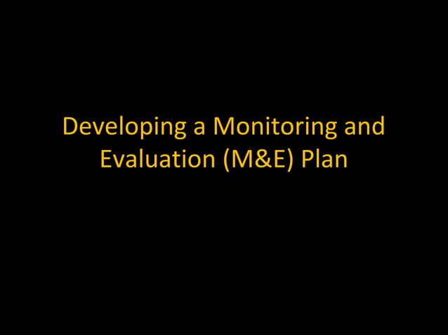 How to-develop-a-monitoring-and-evaluation-plan | PPS
