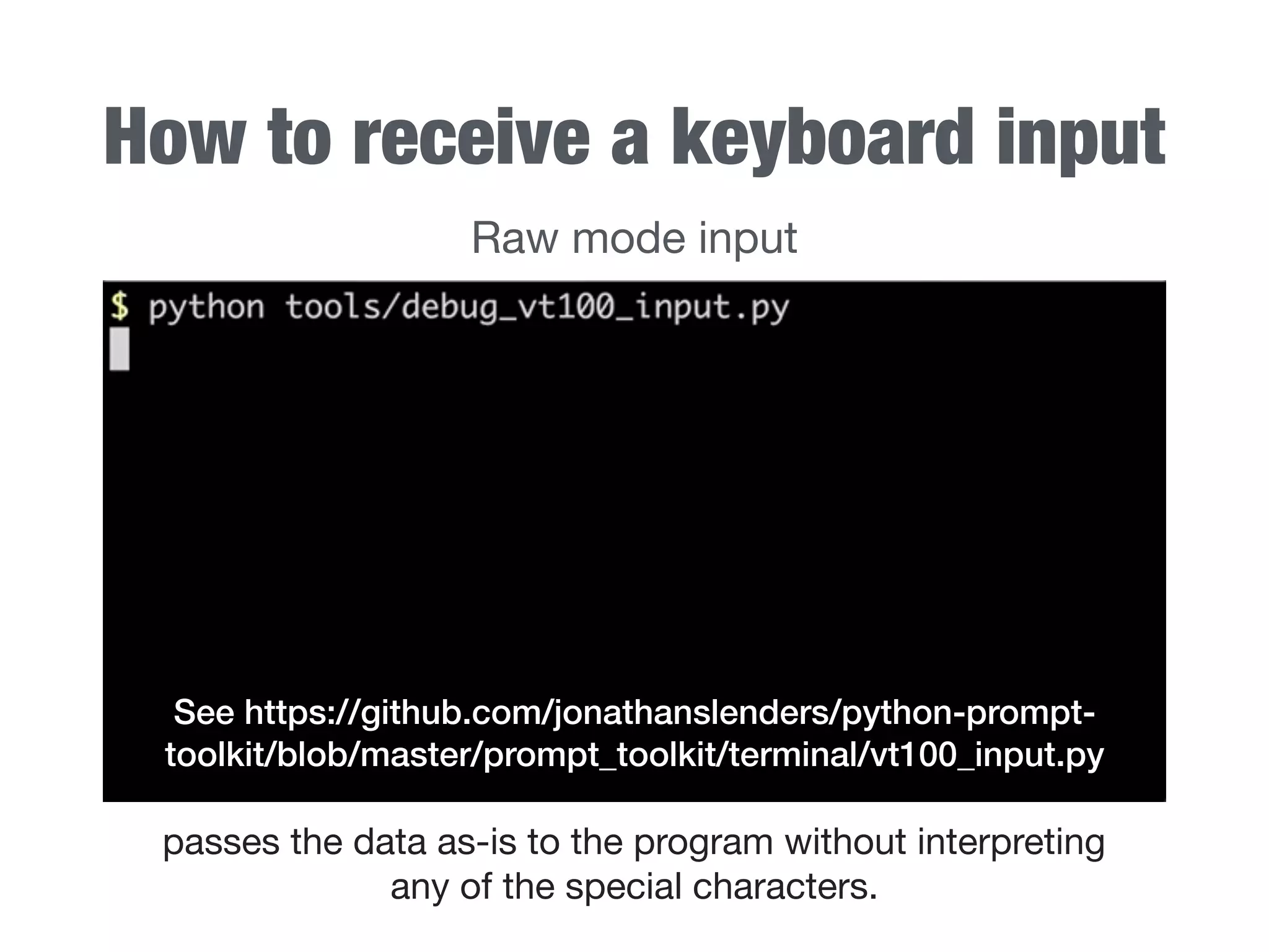 How to develop a rich terminal UI application | PPT