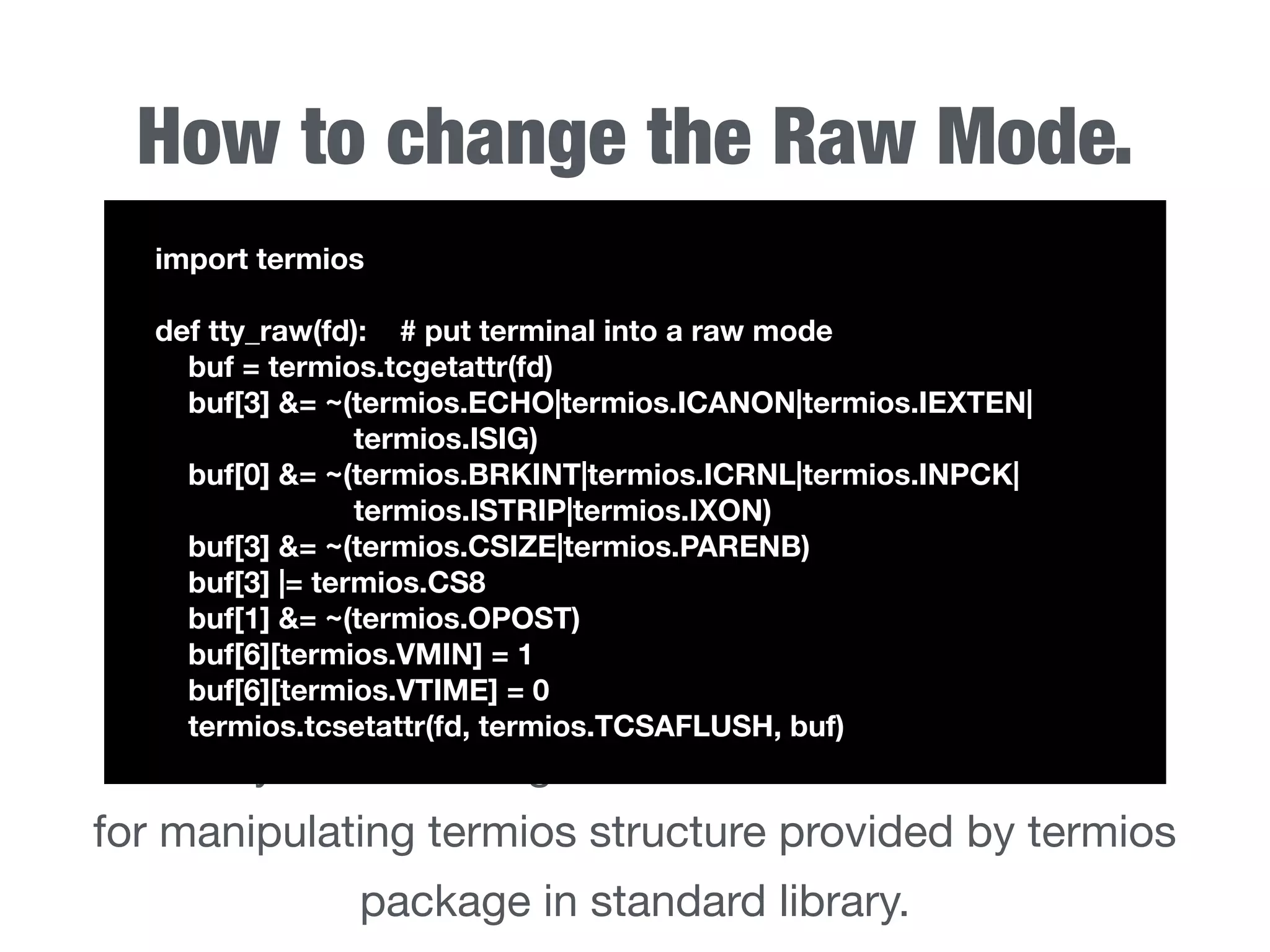 How to develop a rich terminal UI application | PPT