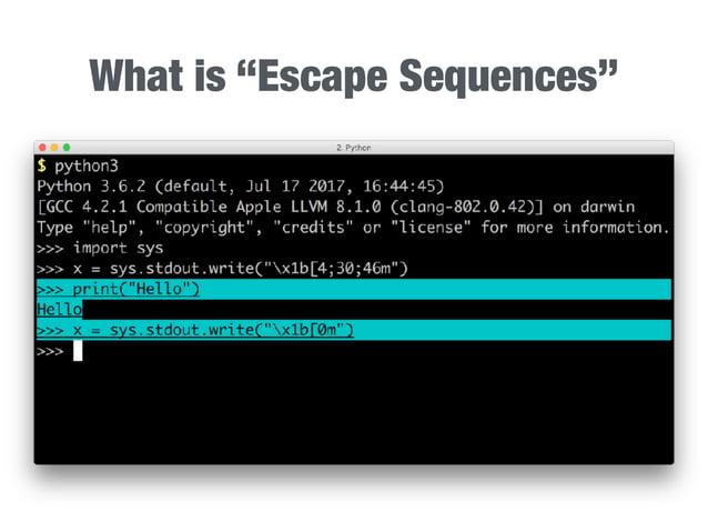 How to develop a rich terminal UI application | PPT