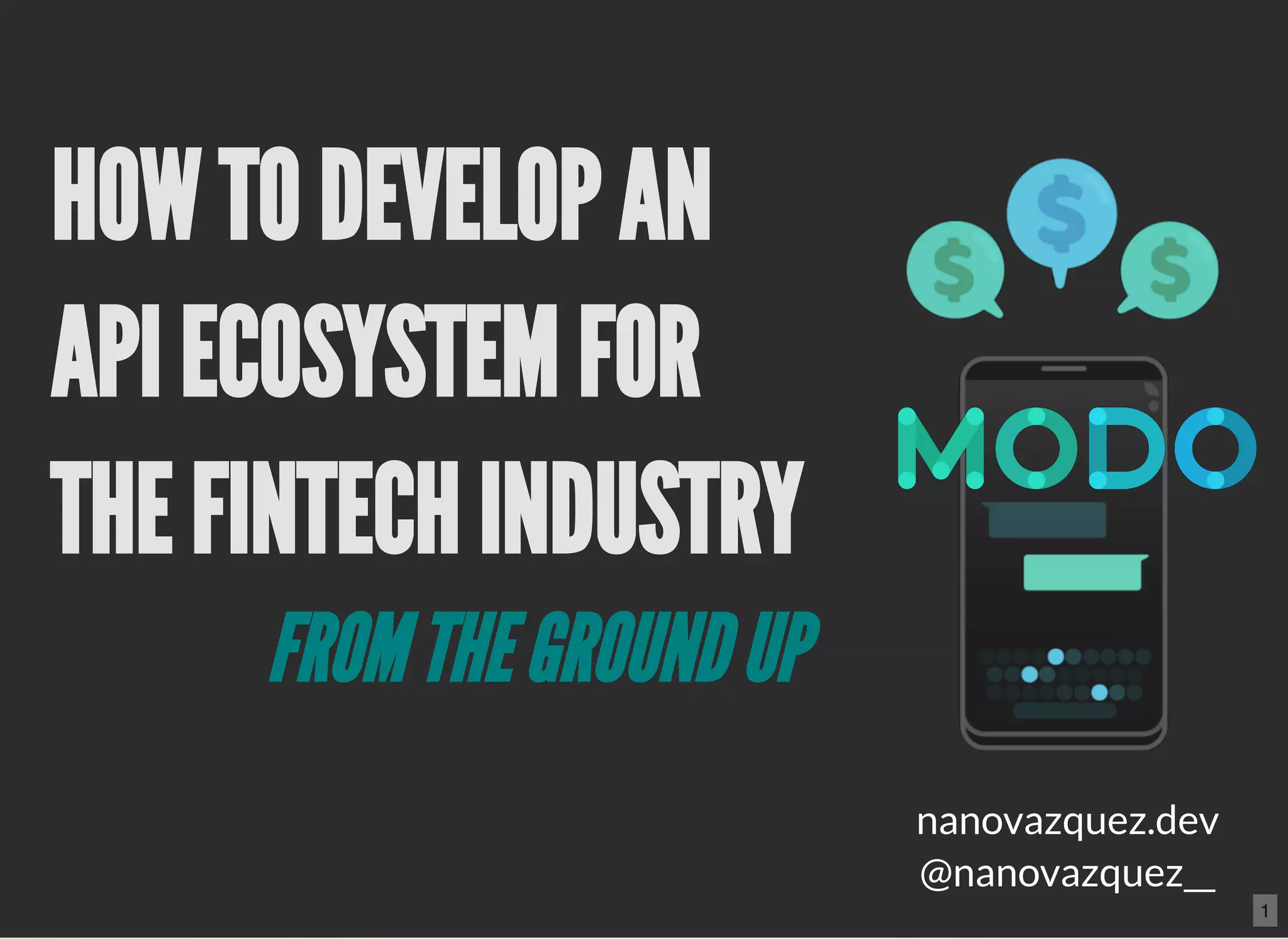 How to develop an API ecosystem in the fintech industry from the ground ...