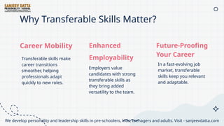 How to Develop Transferable Skills for Career? | PPTX