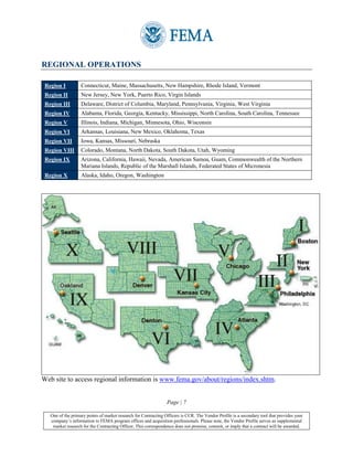 How to Do Business with FEMA | PDF