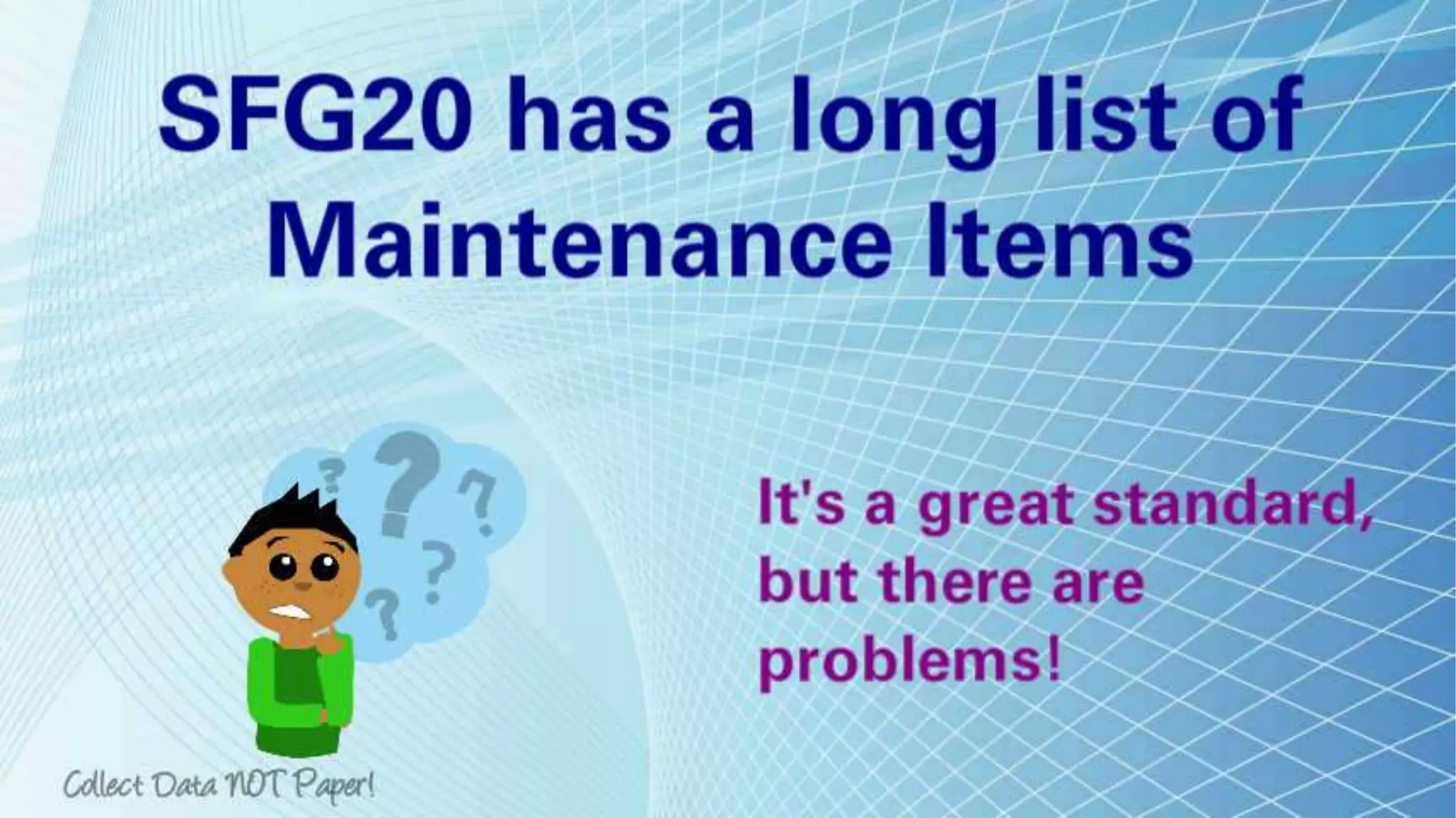 SFG20 Asset Data Collection Surveys - Mobile Facilities Management | PPTX