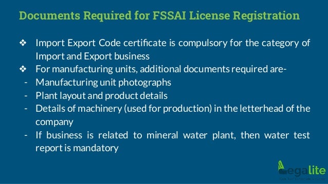 How To Do Online FSSAI license registration?