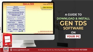 Easy Way to Download and Set Up Gen TDS Software on Your Computer | PDF