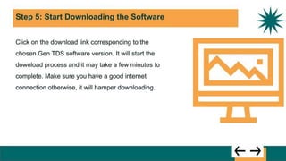 Easy Way to Download and Set Up Gen TDS Software on Your Computer | PDF