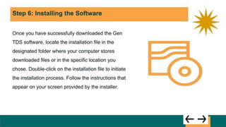 Easy Way to Download and Set Up Gen TDS Software on Your Computer | PDF