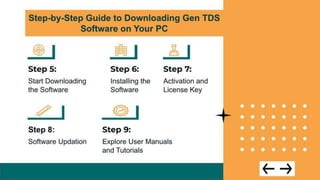 Easy Way to Download and Set Up Gen TDS Software on Your Computer | PDF