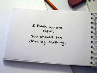 How To Draw Nothing | PPT