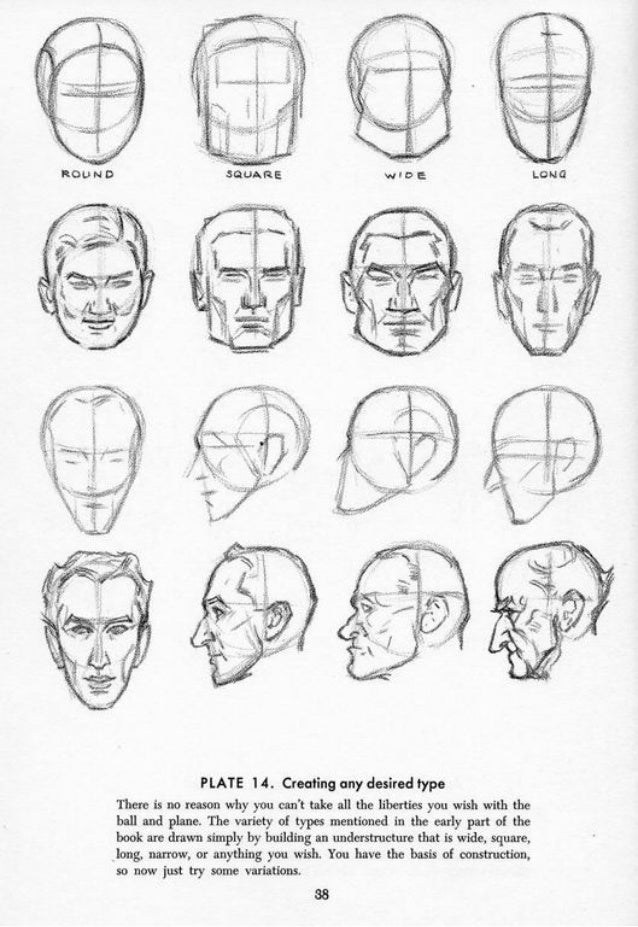 [How to-draw] andrew loomis - drawing the head and hands