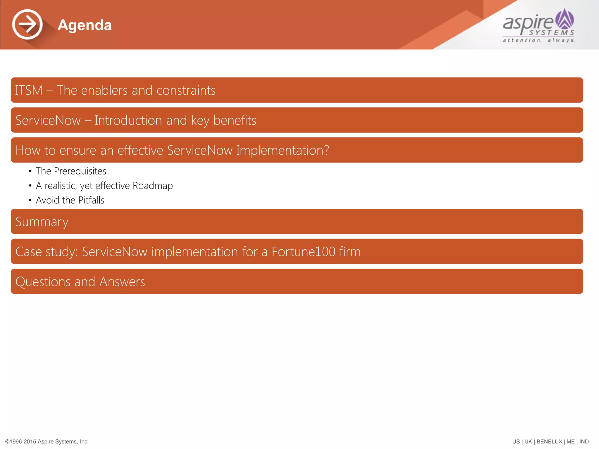 How To Drive A Successful ServiceNow Implementation | PDF
