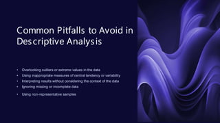 How to Easily Do the Descriptive Analysis in Case Study Writing | PDF