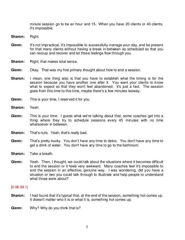 How to-end-a-coaching-session