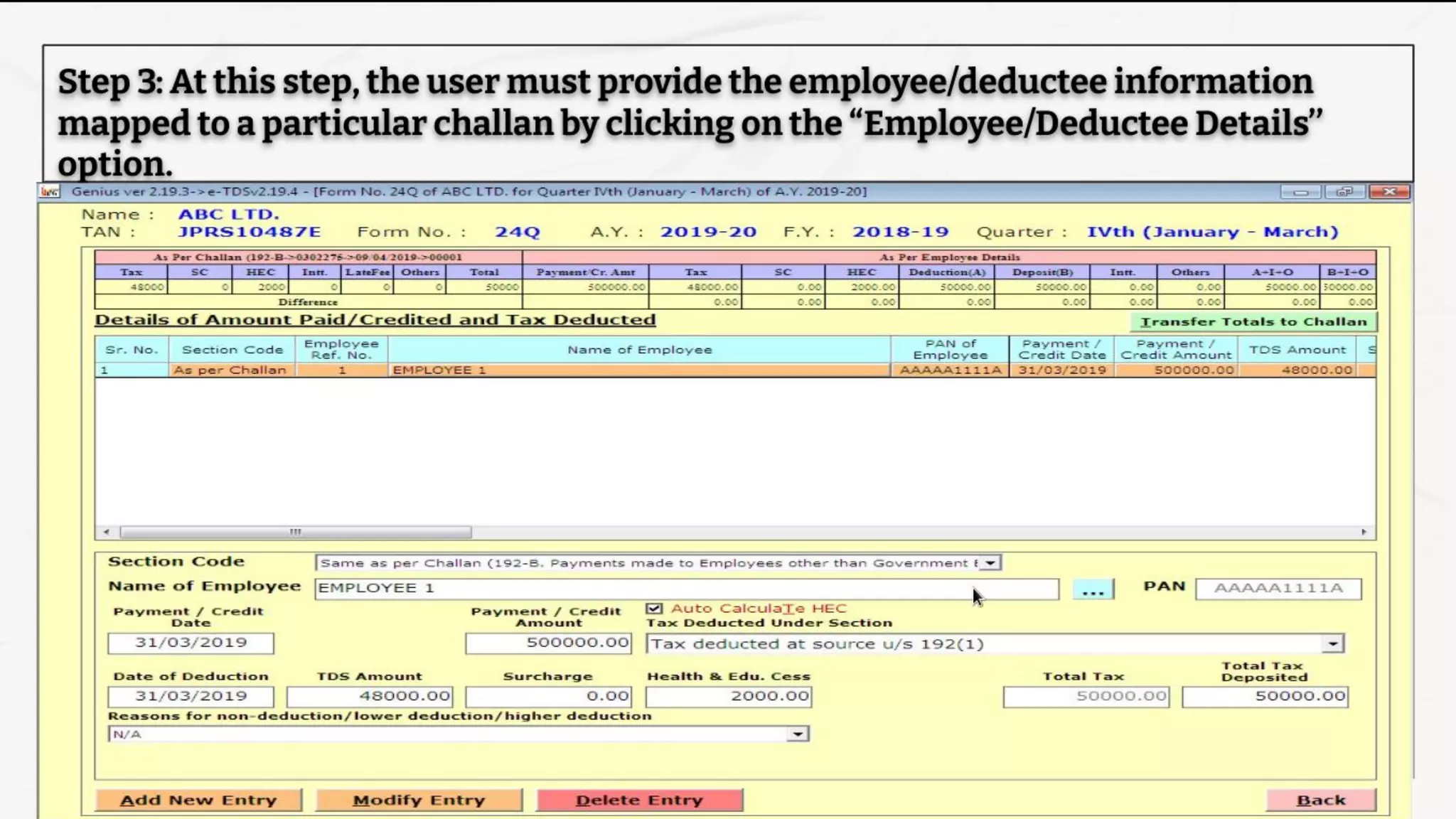 Simple Guide to Filing TDS Returns Via Using Gen TDS Software | PDF
