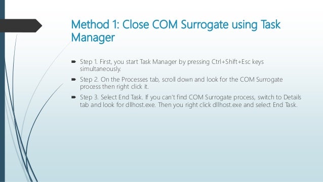 The Action Cant Be Completed Because The File Is Open In Com Surrogate