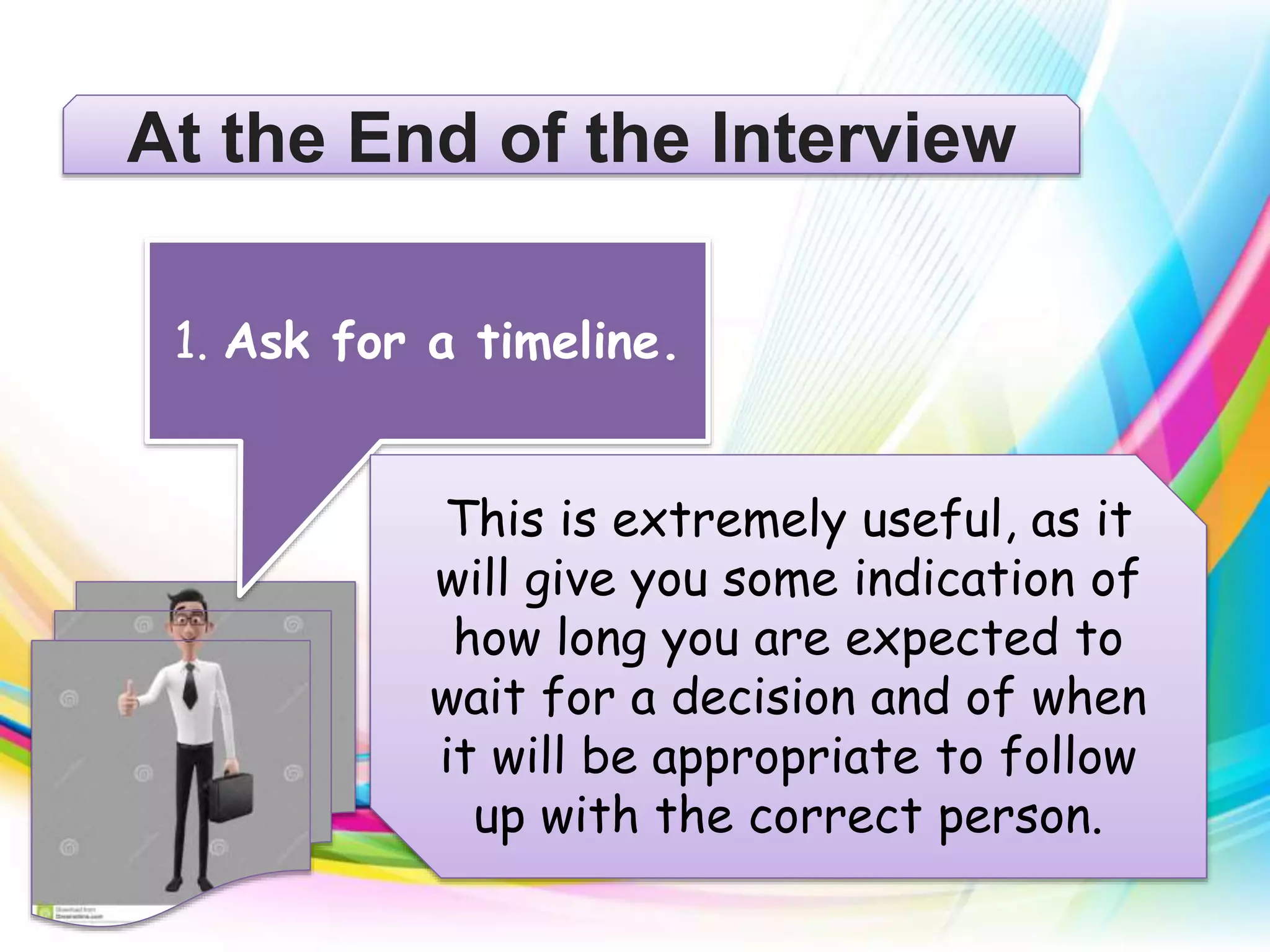 How to follow up after a job interview 10 follow up steps after the ...