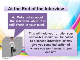 How to follow up after a job interview 10 follow up steps after the ...