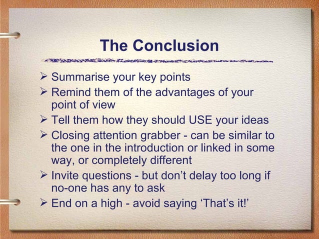 how to give persuasive oral presentation