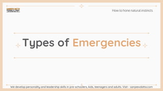 How to Handle Emergencies Smartly and Efficiently? | PPT