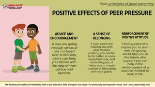 Positive Peer Pressure